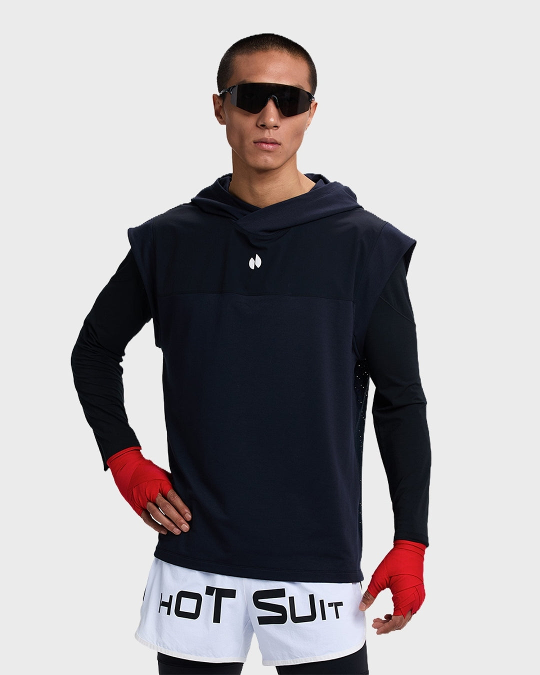 Professional Boxing Hooded Shoulder Vest – Lightweight & Durable | HOTSUIT