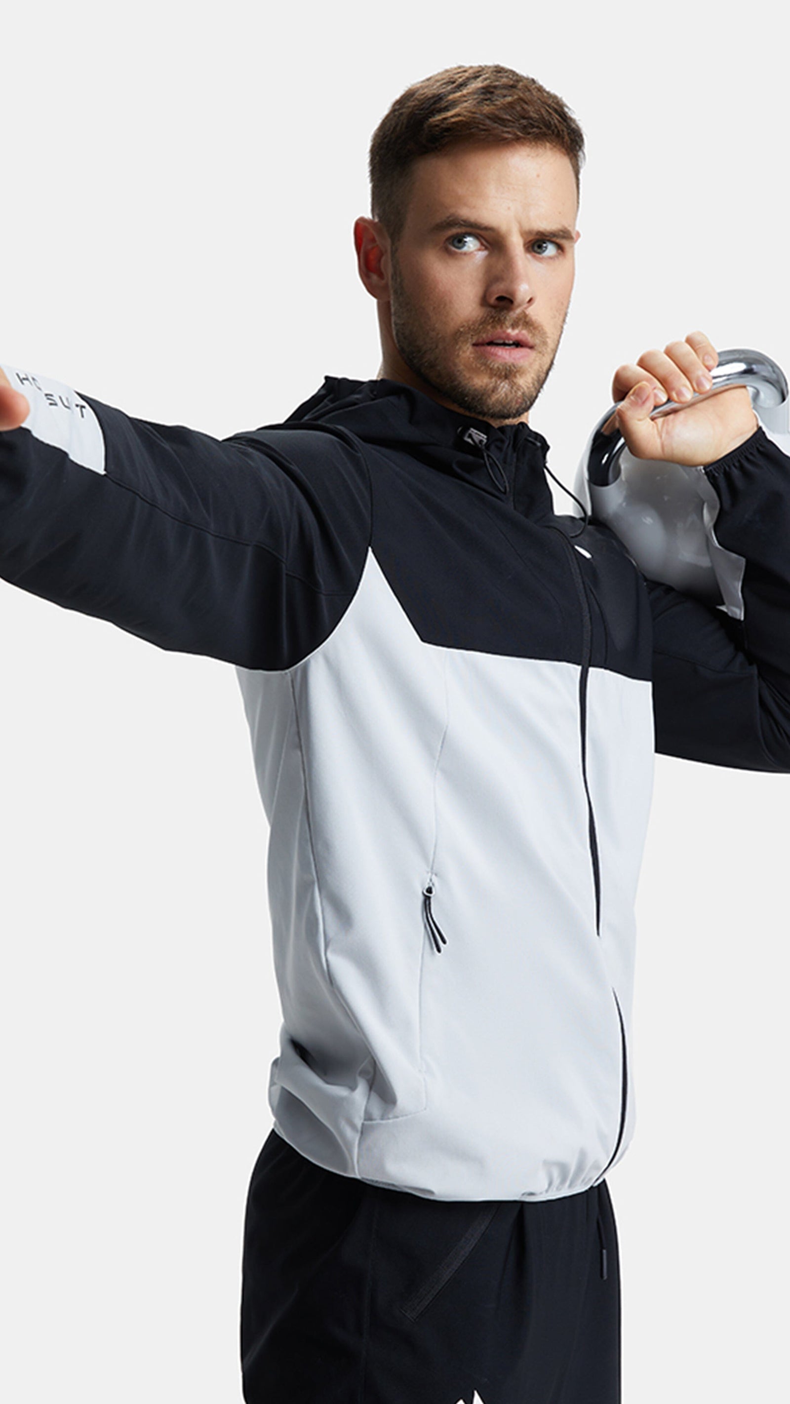 Shop Men’s Essential Sauna Jacket with Silver-Heat REG G3.0 - HOTSUIT