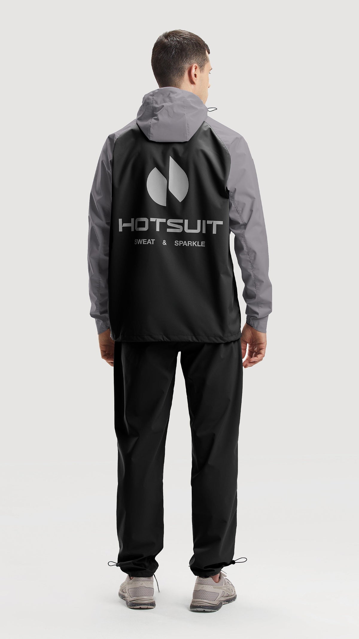 Shop Breathable Men Temp-Control Sauna Suit with Side-Zip - HOTSUIT