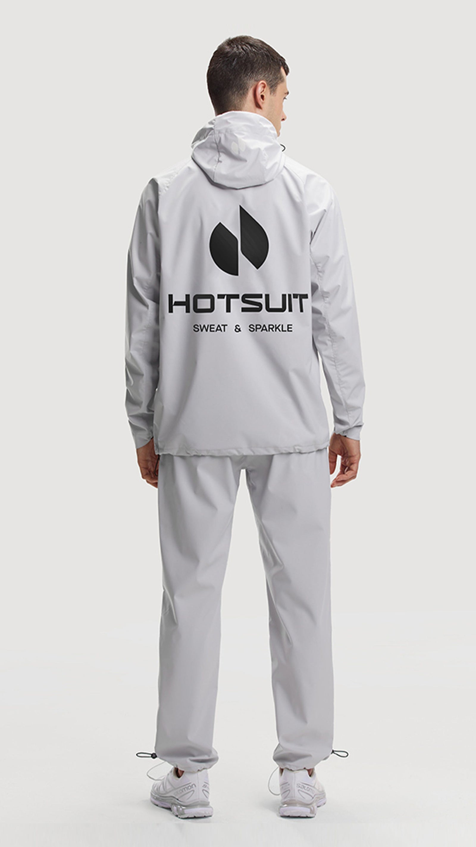 Shop Breathable Men Temp-Control Sauna Suit with Side-Zip - HOTSUIT