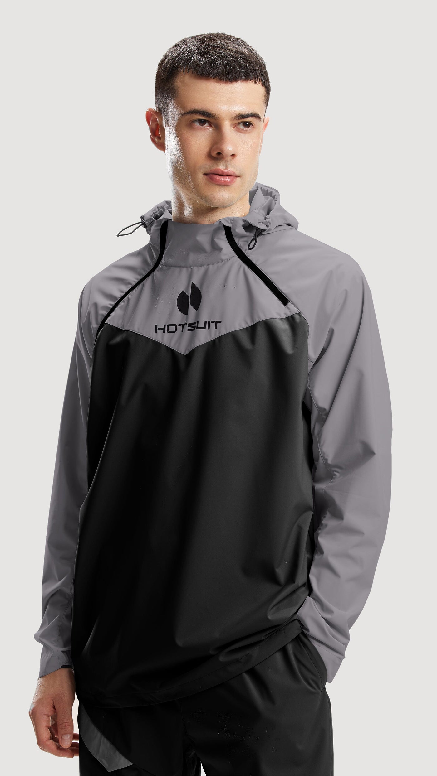 Shop Breathable Men Temp-Control Sauna Suit with Side-Zip - HOTSUIT