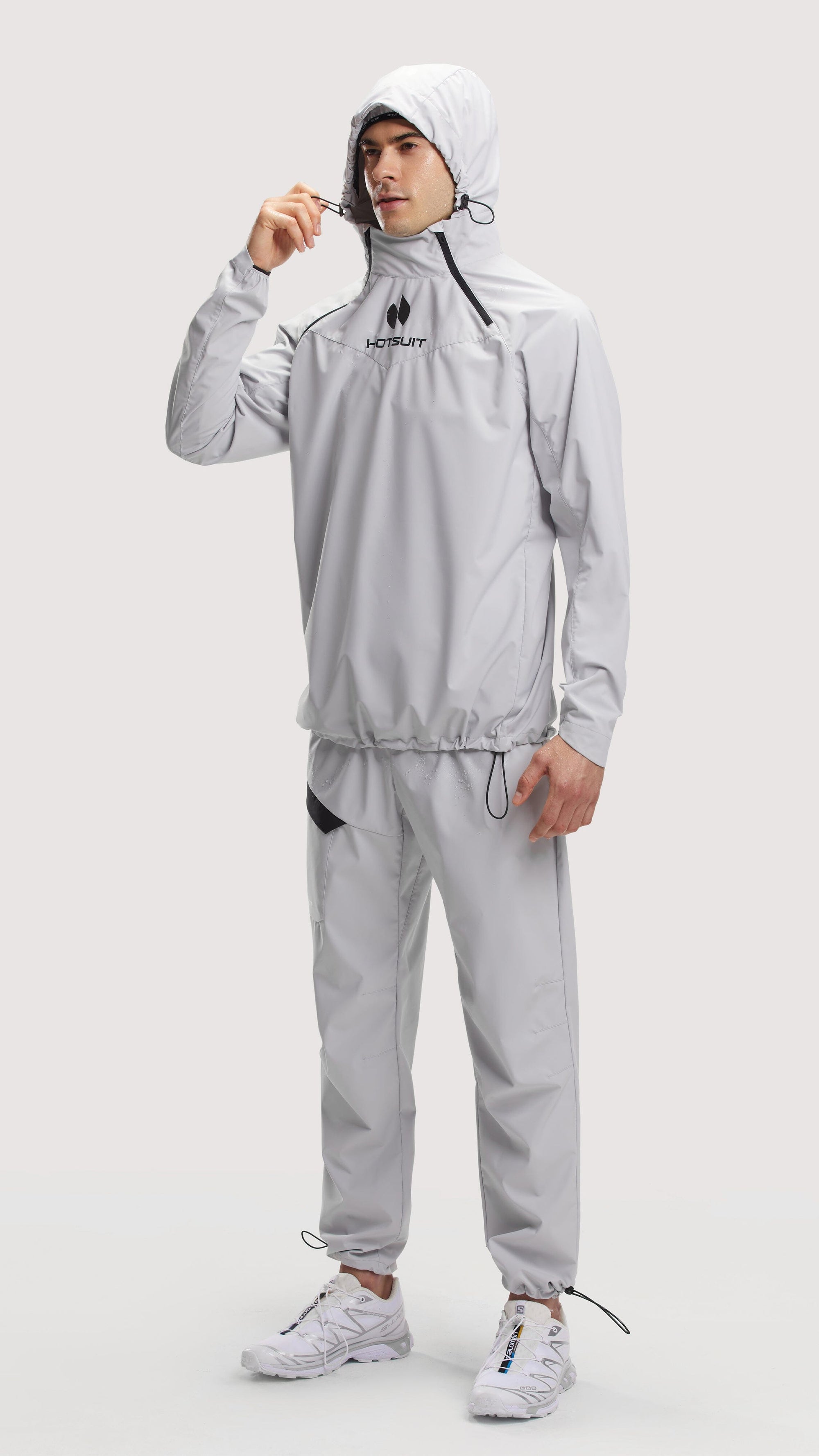 Shop Breathable Men Temp-Control Sauna Suit with Side-Zip - HOTSUIT